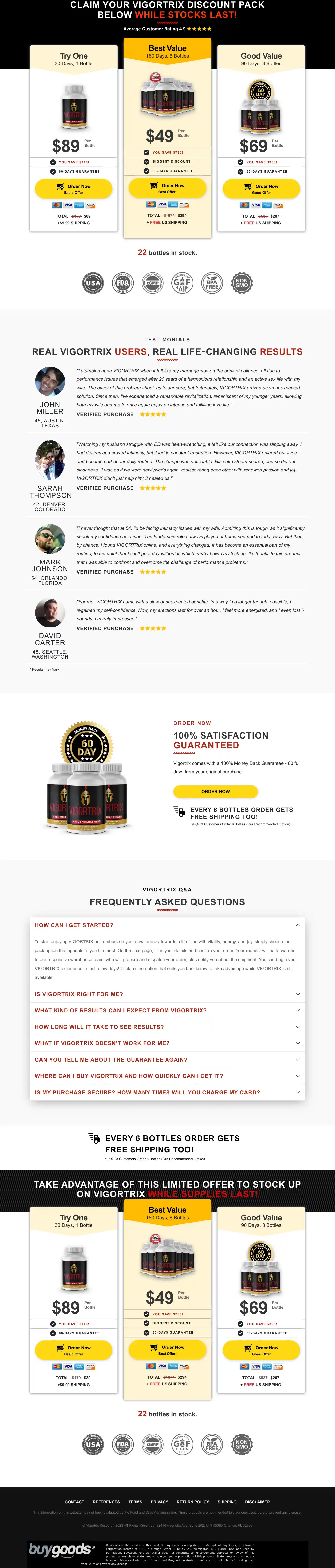 Vigortrix - Official Store - Vigortrix